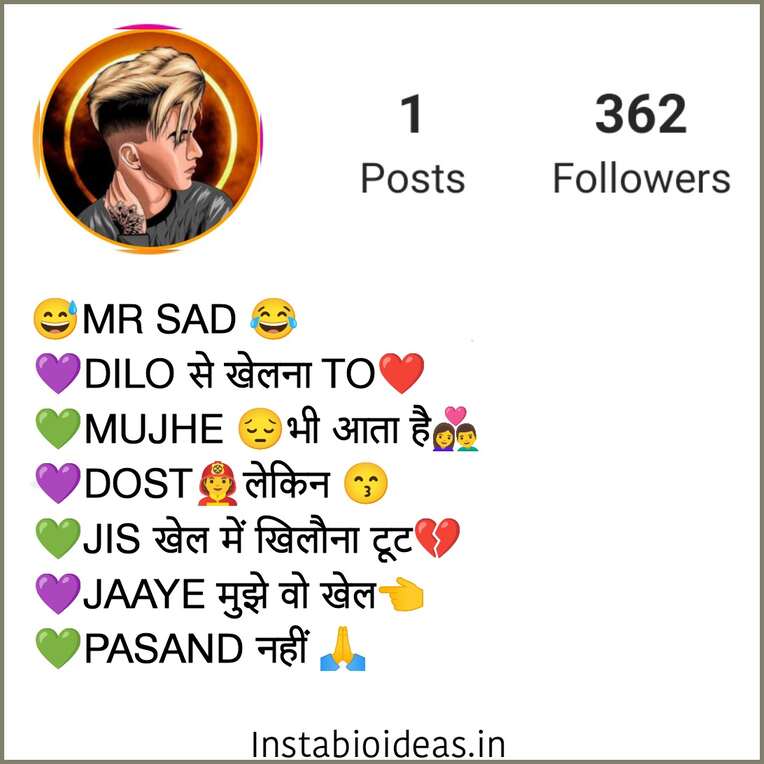 Best 180 Instagram Bio In Hindi Attitude Unique 2024 InstaBioIdeas Best 180 Instagram Bio In Hindi Attitude Unique 2024 InstaBioIdeas
