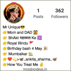 Best 180+ Instagram Bio In Hindi | Attitude & Unique (2024) - InstaBioIdeas