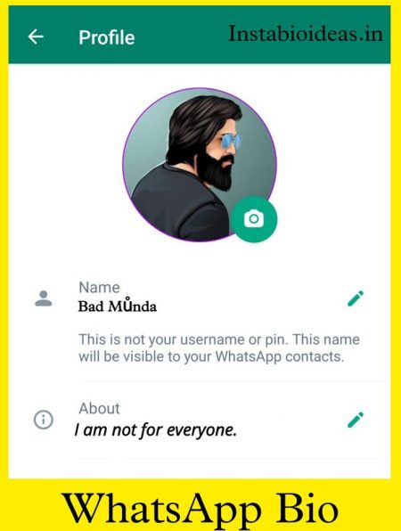 550+ Best WhatsApp Bio Ideas For Boys & Girls (2024) - InstaBioIdeas