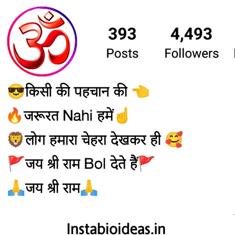 BEST 180+ Hindu Bio For Instagram | Kattar Hindu Bio - InstaBioIdeas