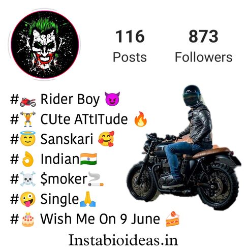 Best Bike Lover Bio For Instagram - InstaBioIdeas