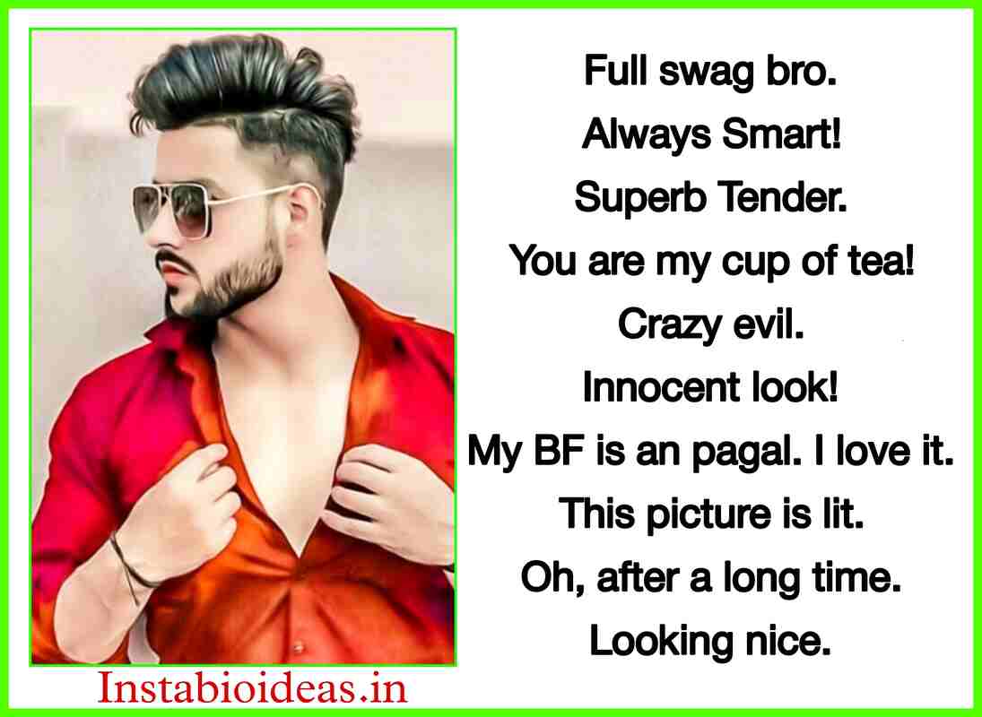 290+ Best Comments For Boys Pic On Instagram (2024) - InstaBioIdeas