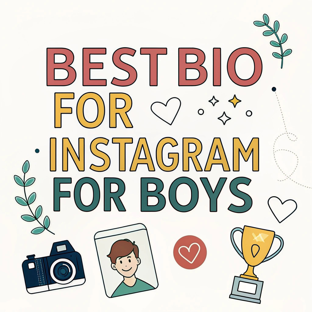 Best Bio for Instagram for Boys: Stylish, Cool, and Full of Attitude ...