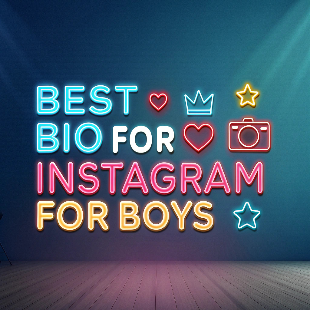 Best Bio for Instagram for Boys: Stylish, Cool, and Full of Attitude ...