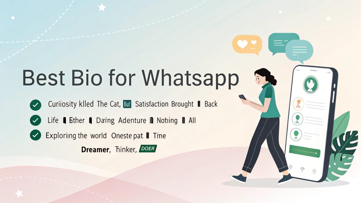 Best Bio for WhatsApp: Creative and Catchy Ideas for Your Profile ...