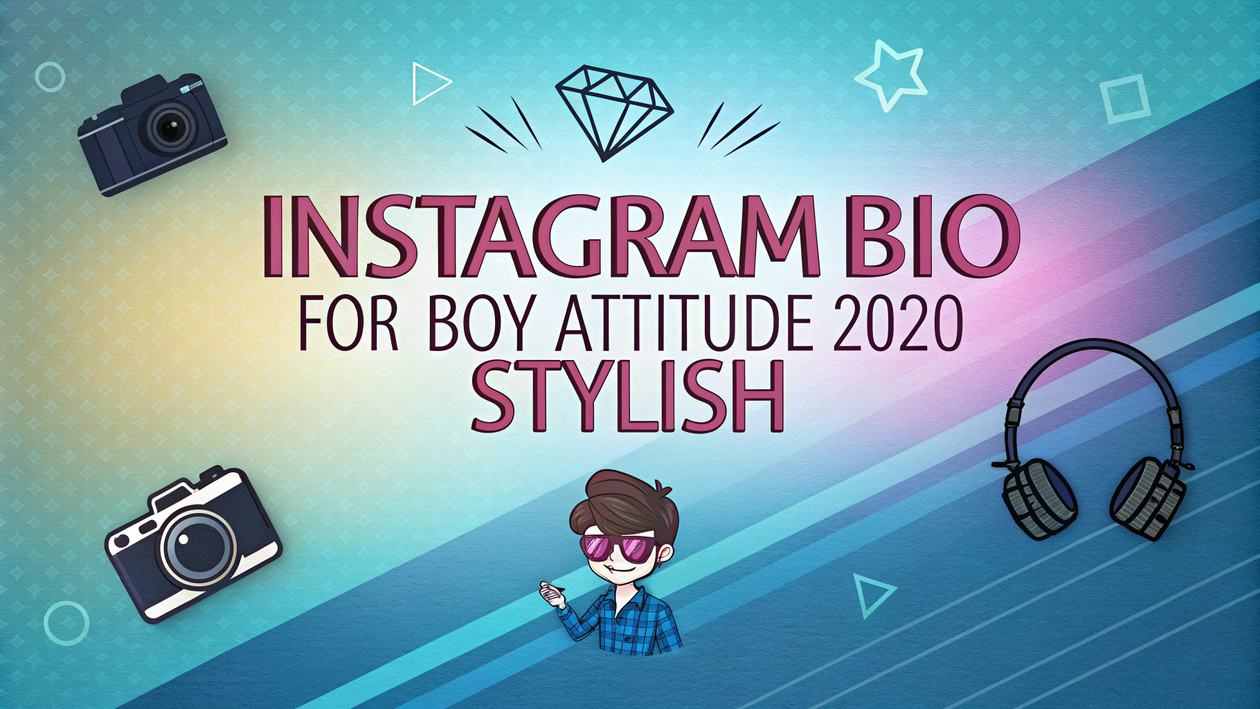 Instagram Bio for Boy Attitude 2020 Stylish: Showcase Your Confidence ...