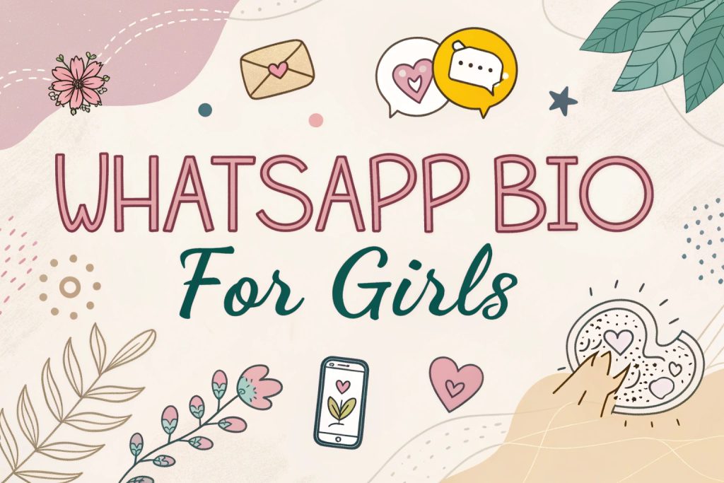 WhatsApp Bio for Girls: Let Your Personality Shine in a Line ...