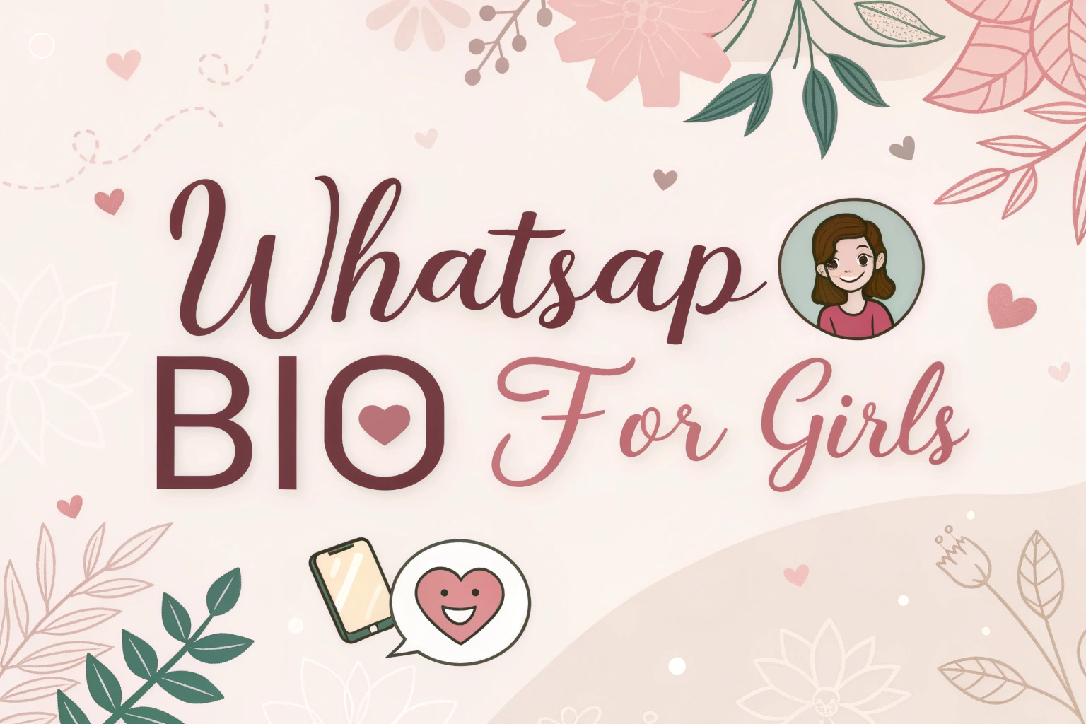 WhatsApp Bio for Girls: Let Your Personality Shine in a Line ...