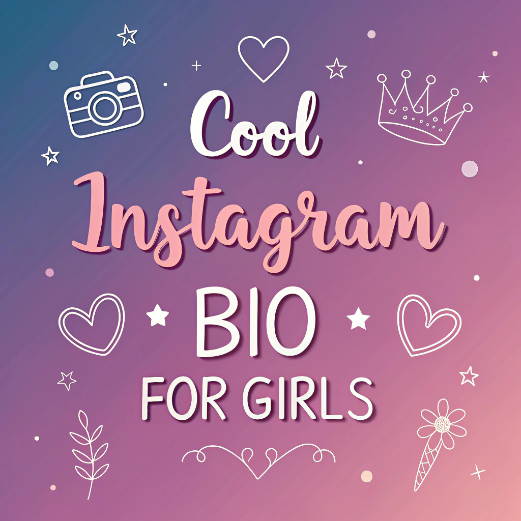 Cool Instagram Bio for Girls: Trendy and Creative Ideas - InstaBioIdeas